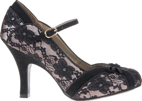 Ruby Shoo Cleo Lace 09210 Court Shoes Humphries Shoes