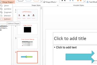 How To Merge Shapes In PowerPoint 2013 Laptop Mag