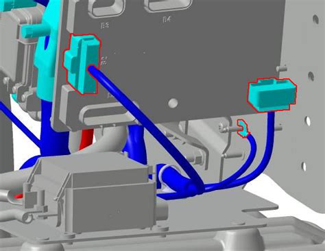 Cummins ISC Engine Bulkhead Module Frontwall Connections
