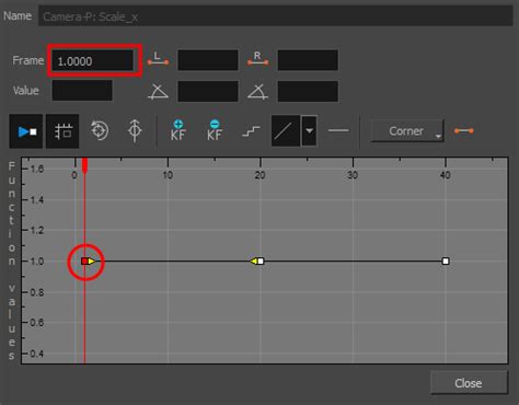 Harmony 24 Advanced Documentation Creating Keyframes In The Function View