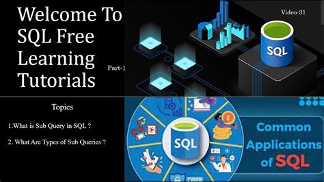 Sqlfreecourse Subquery And Its Types Subquery And Its Types