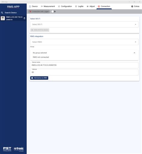 Software Overview Rms App Connection