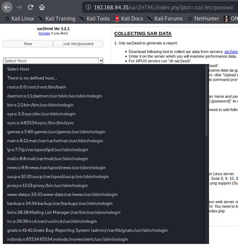 Vulnhub Sar Spanky S Blog Security Dude