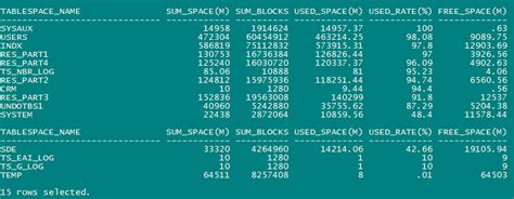 Oracle查看表空间的每日增长量 墨天轮