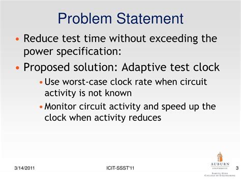 Ppt Dynamic Scan Clock Control In Bist Circuits Powerpoint Presentation Id1961635