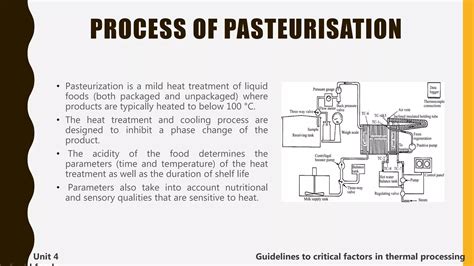 Design Of Pasteurization Process Pptx