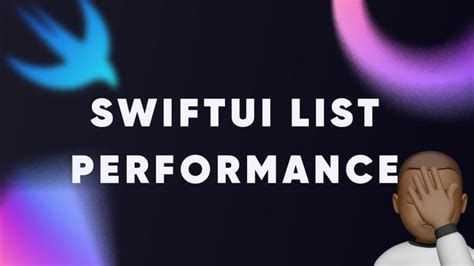📱ibrahima Ciss On Linkedin Swiftui List Performance