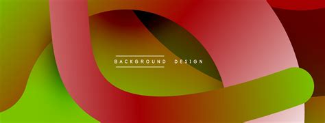 abstract overlapping lines and circles geometric vector image