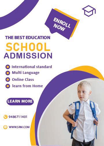 School Pamplet Behance