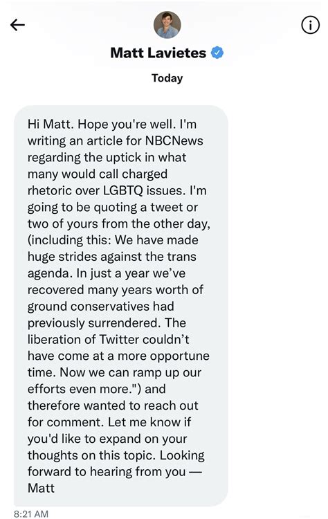 Matt Walsh On Twitter My Favorite Tactic Of Media Smear Merchants Like Mattlavietes Of