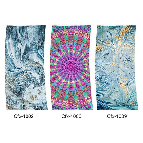 Badu Bg Дамска водопоглъщаща тънка цветна отпечатана шарка Бързосъхнеща лятна ваканция Преносима