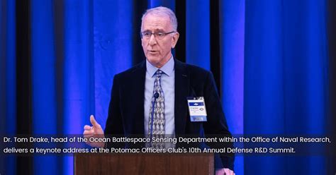Onrs Tom Drake Highlights Key Agency Randd Programs And Strategies Govcon Wire