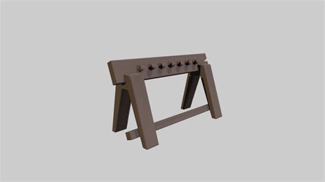 Weapon Rack 01 Blacksmiths Workshop Assets Download Free 3d Model
