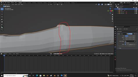 How Do I Remove Fix This Part Of My Mesh That Only Appears In Object Mode R Blenderhelp