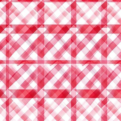Premium Ai Image Gingham Pattern