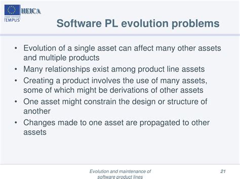 Ppt Software Maintenance And Evolution Evolution And Maintenance Of Software Product Lines