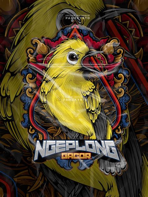 Logo Burung Pleci By Pamzky Inspirasi Desain Grafis Desain Kartun