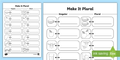Adding S Or ES Worksheets Teaching Plurals Suffix Worksheets Library