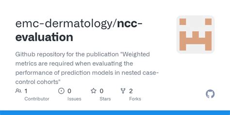 Github Emc Dermatologyncc Evaluation Github Repository For The