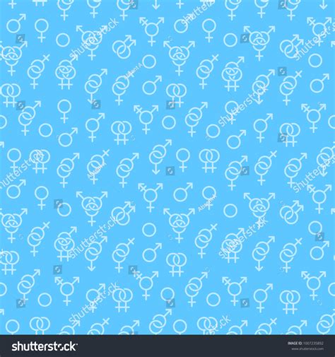 Seamless Pattern Sexuality Symbols Vector Illustration Stock Vector Royalty Free 1007235892