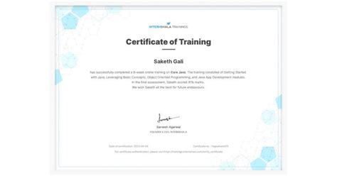 Saketh Gali On Linkedin Successfully Completed The Core Java Training From Internshala Trainings