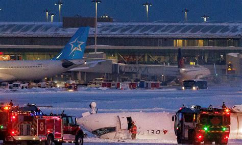 Delta Plane Flips Upside Down At Injuring 18 The News God