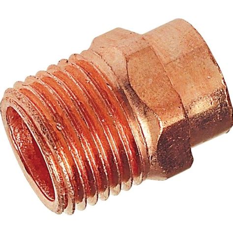 Nibco Press Connect Copper Pipe Male Adapter Fitting X MPT HD