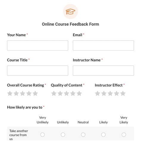 Insightful Virtual Conference Feedback Form Template