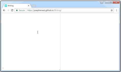Github Josephernestwriting Writing Is A Lightweight Distraction