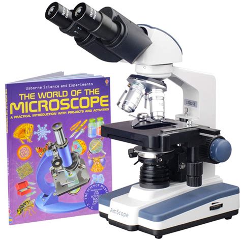 Amscopeb120c Wm Siedentopf Binocular Compound Microscope 40x 2500x