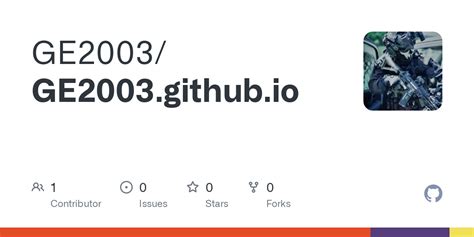 Github Ge2003