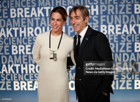 Ali Pincus With Husband Mark Pincus Founder Of Zynga Poses For The