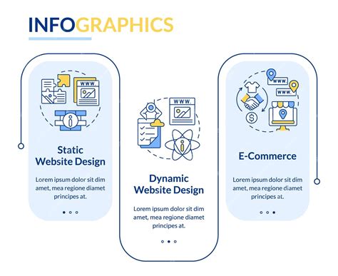Premium Vector Web Design Formats Rectangle Infographic Template