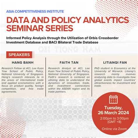 Data And Policy Analytics Seminar Series Informed Policy Analysis Through The Utilization Of Data And Policy Analytics Seminar Series Informed Policy Analysis Through The Utilization Of