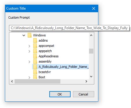 Older Style Browse For Folder Dialog Routine With Enhancements AutoIt General Help And Support