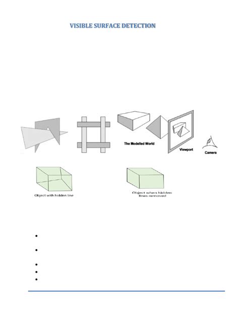 Chapter 5 Visible Surface Detection Pdf Image Resolution 2 D