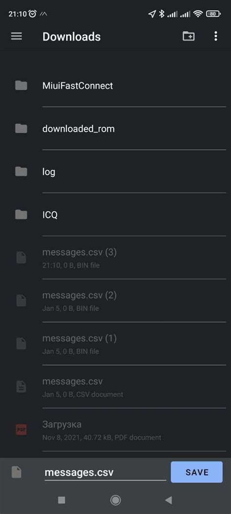 Export Messages As CSV Generate An Empty File Issue Meshtastic Meshtastic Android GitHub