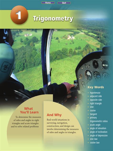 Ch 01 Pdf Triangle Trigonometric Functions