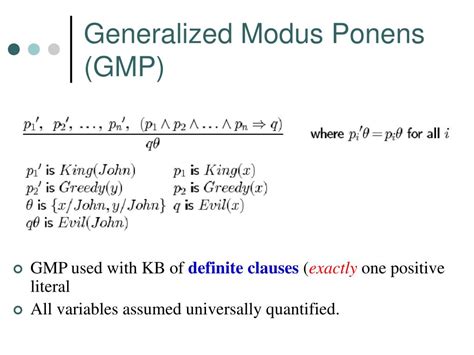 Ppt Inference In First Order Logic Powerpoint Presentation Free