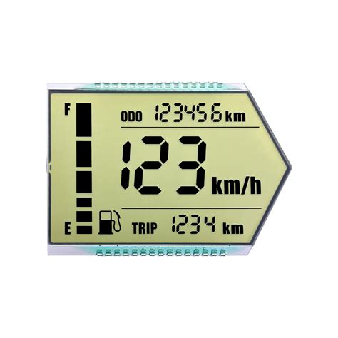 Lcd Seven Segment Display Pdf Anti Glare Car Screen