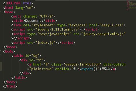 Easyuidatagrid实现导出excel 哆啦阿梦 博客园