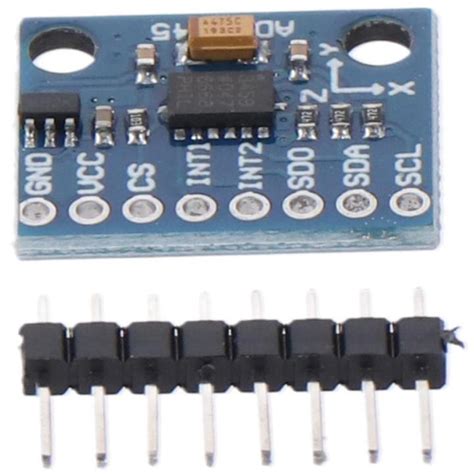 Poem 3 5v Angle Acceleration Sensor Module Gy 291 Adxl345 Digital Tilt Module Durable Tilt