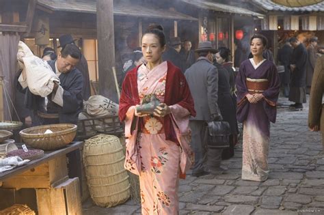 Memoirs Of A Geisha Michelle Yeoh As Mameha And Ziyi Zhang As Sayuri
