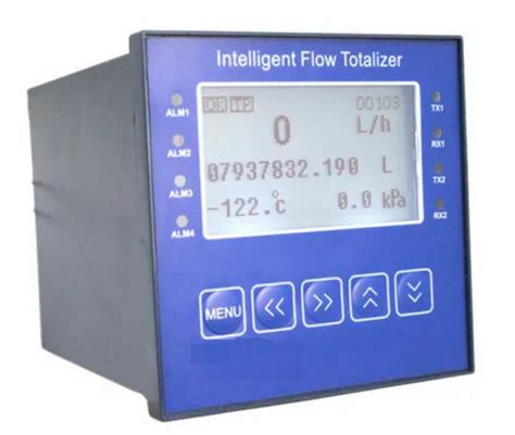Flow Indicator Controller Intelligent Flow Rate Totalizers With Data Recording And Usb