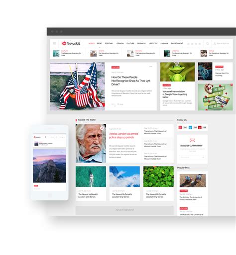NewsKit Professional Joomla Template For News And Magazine Sites JoomShaper