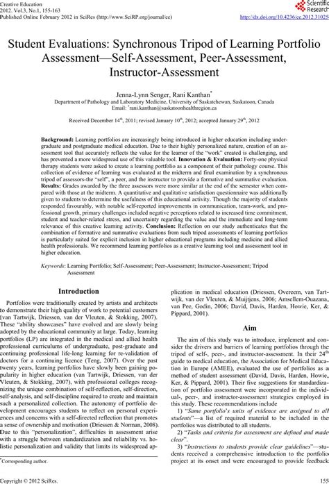 Self Evaluation Examples Of Strengths And Weaknesses