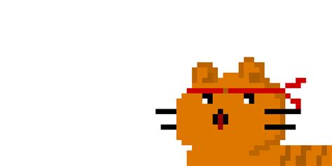 Kitten Pixel Art
