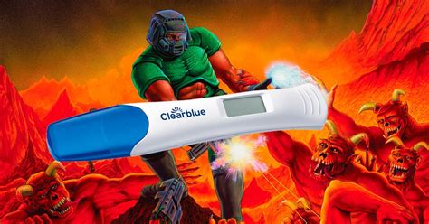 Programmer Makes Classic Doom Game Playable On A Pregnancy Test