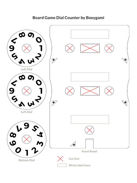 Board Game Dial Counter Pdf