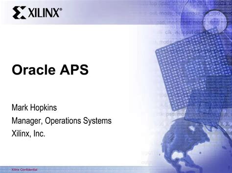 PPT Oracle APS PowerPoint Presentation Free Download ID